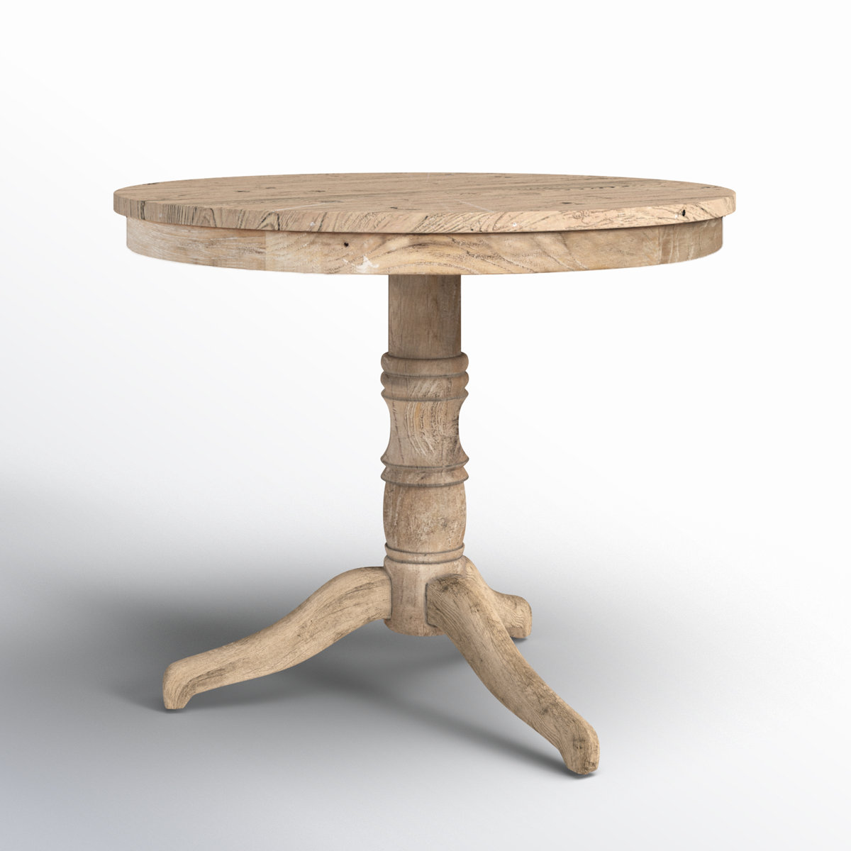 Birch Lane™ Adriann Occasional 35.5" Solid Wood Dining Table & Reviews | Wayfair